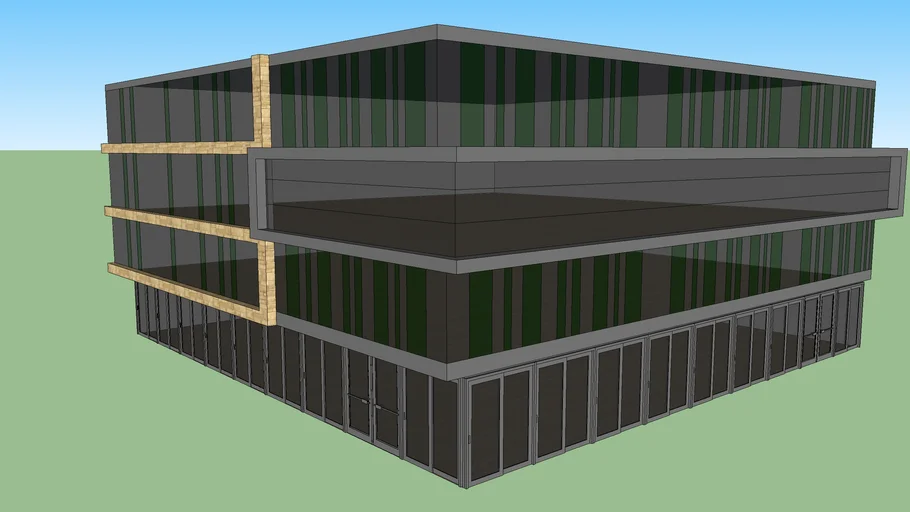Empty Office Building | 3D Warehouse
