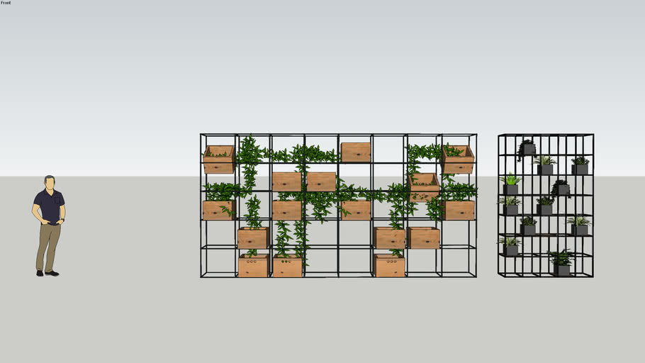 Screen Panel-with green | 3D Warehouse