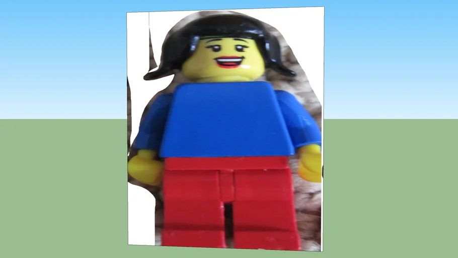 2D Lego figure | 3D Warehouse
