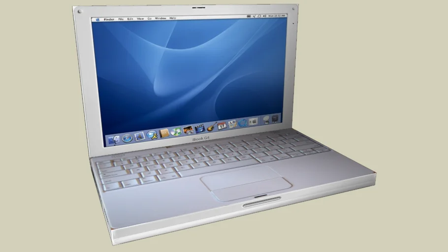 Apple Ibook G4 Laptop Computer | 3D Warehouse