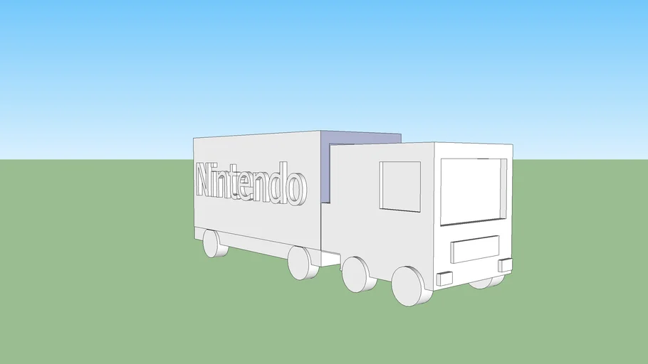 Paper truck | 3D Warehouse