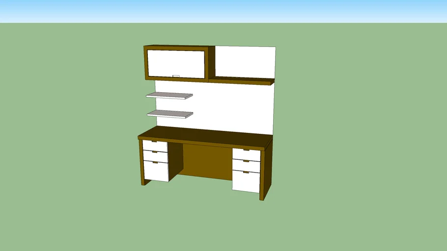 Study Desk Table 3D Warehouse, 49% OFF | www.pinnaxis.com
