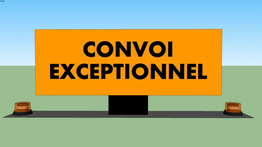 Convoi Exceptionnel | 3D Warehouse