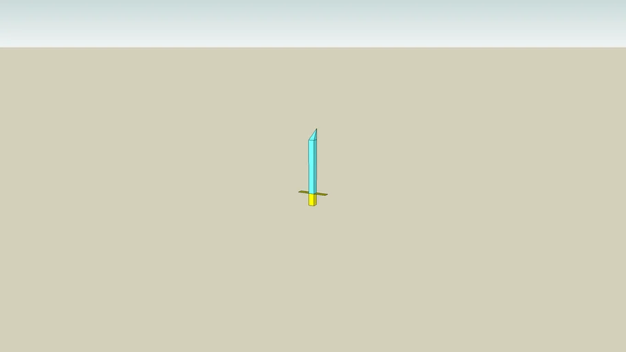 Rune 2H Sword from RuneScape | 3D Warehouse