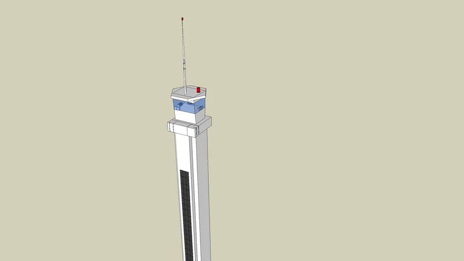 airport control tower | 3D Warehouse