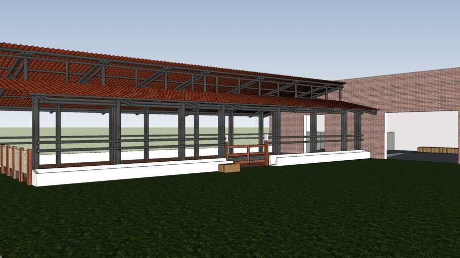 Diseño De Edificios Para Ganado Cobertizo De Vaca De Diseño