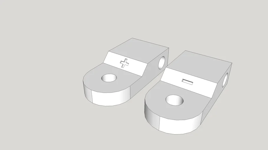Battery Terminals | 3D Warehouse