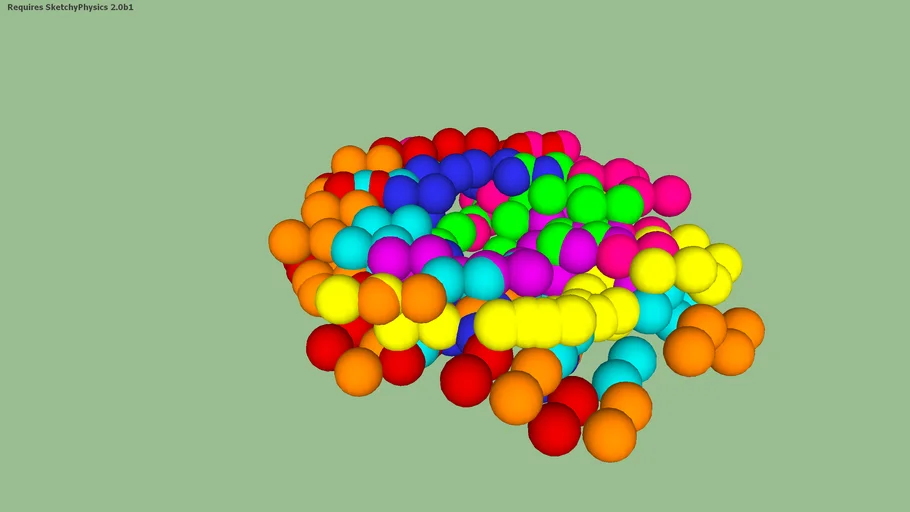 Sketchyphysics colourful explosion | 3D Warehouse