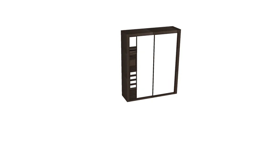 wardrobe 2 doors | 3D Warehouse
