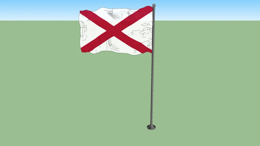 Flag of Alabama | 3D Warehouse