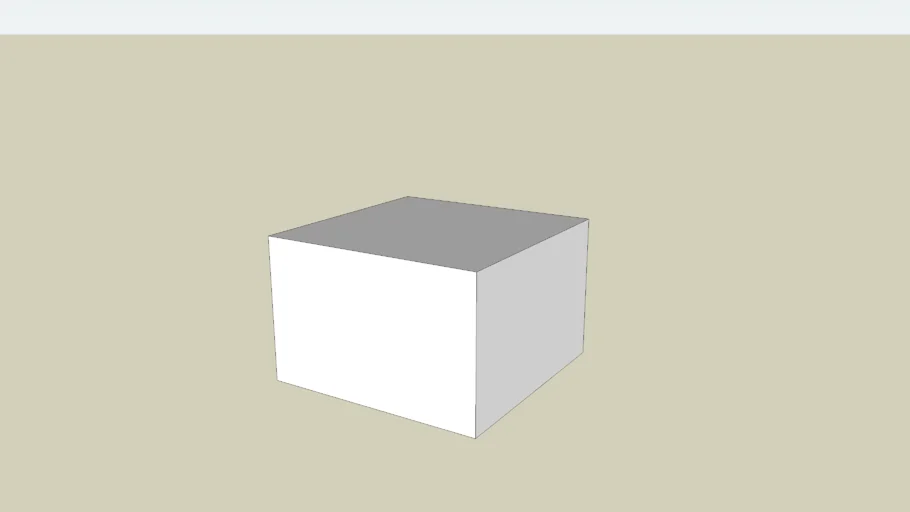 Cube | 3D Warehouse