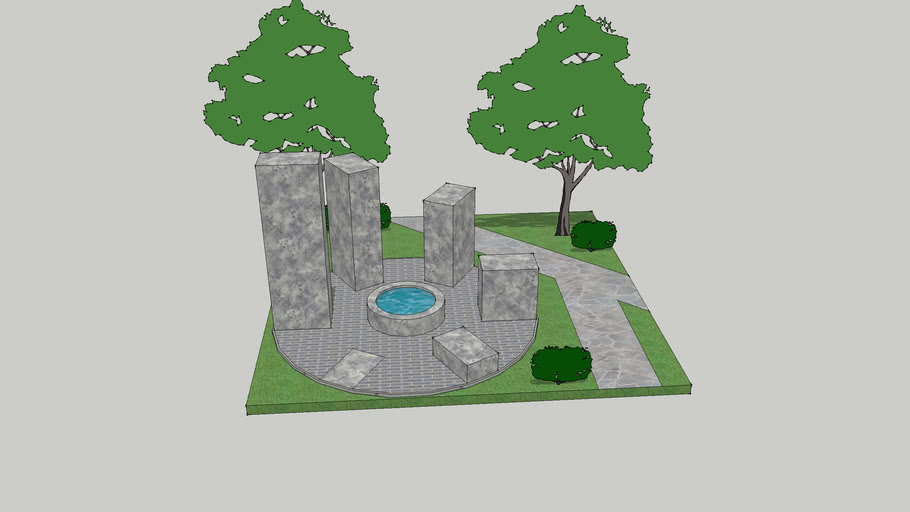 Stepping Stones Monument | 3D Warehouse