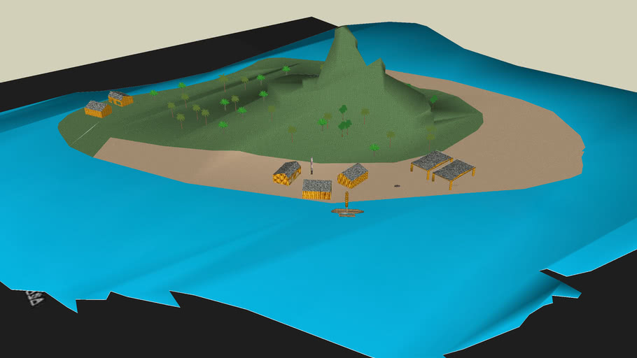 Island in Google earth | 3D Warehouse