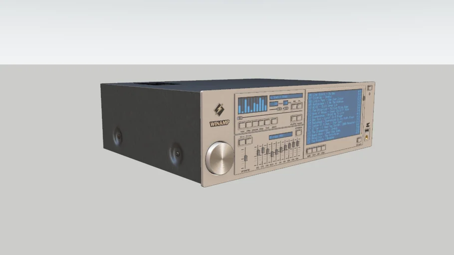 Winamp Hi End Audio System Deck | 3D Warehouse