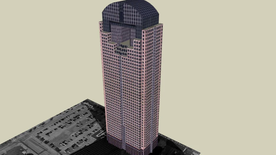 JP Morgan Chase Tower, Dallas | 3D Warehouse
