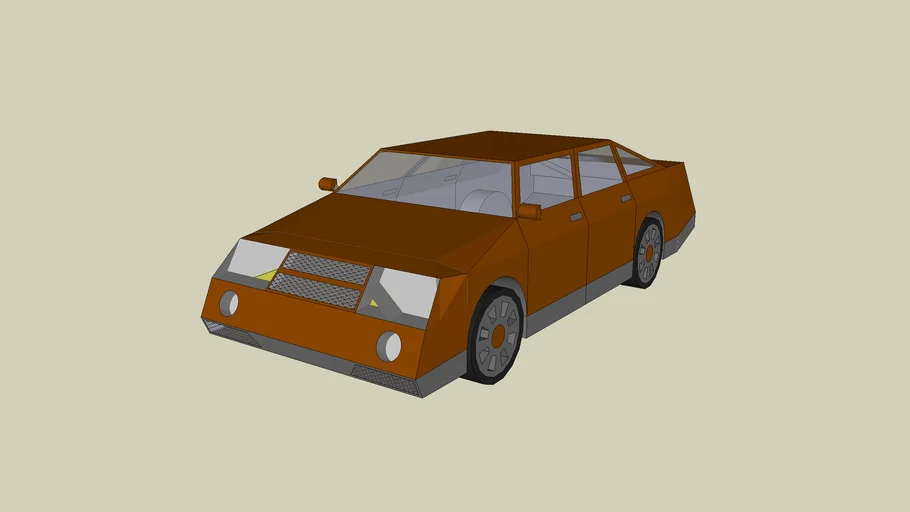 Simple Sedan V2 | 3D Warehouse