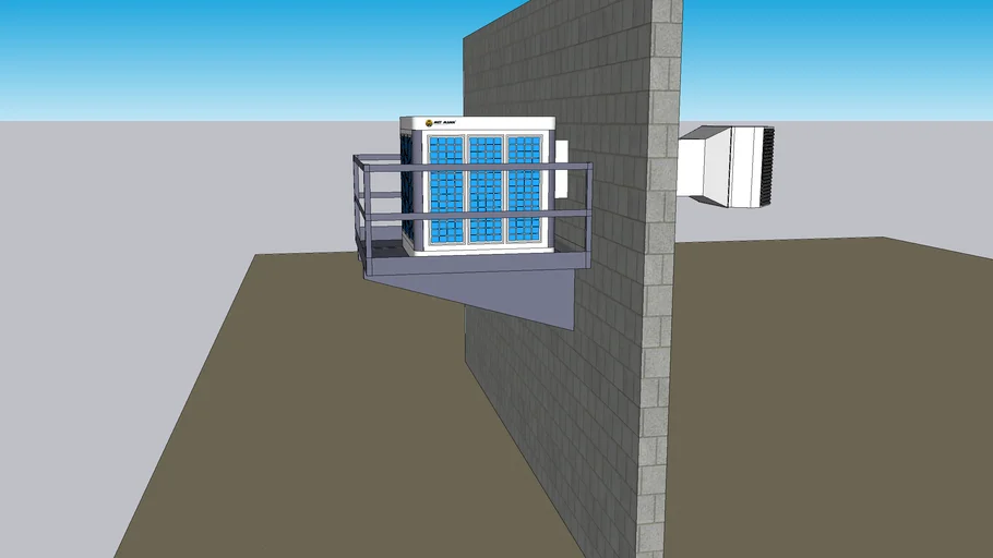 AD SMALL PREMIUM - Enfriador evaporativo Evaporative air cooler | 3D ...