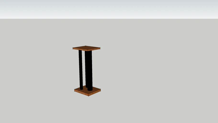 Speaker stand | 3D Warehouse