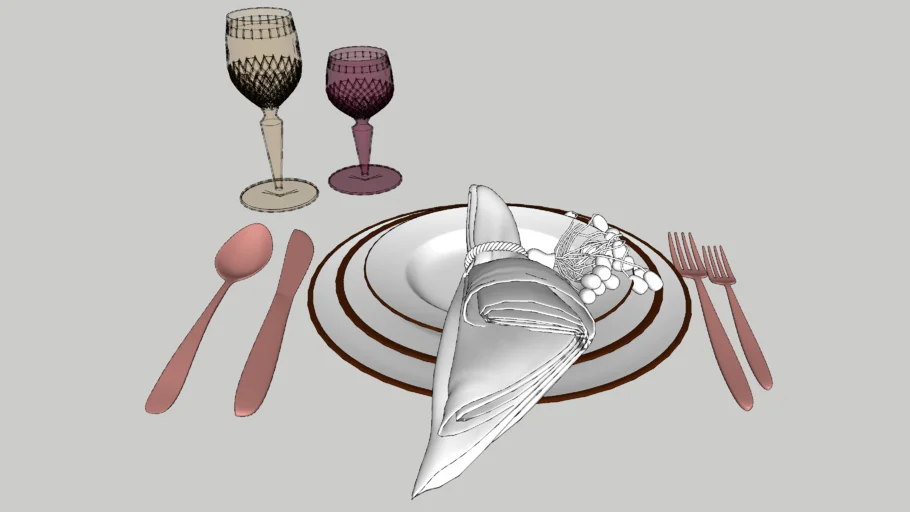 Dishes | 3D Warehouse