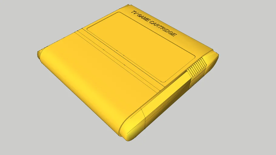 Famicom cartridge | 3D Warehouse