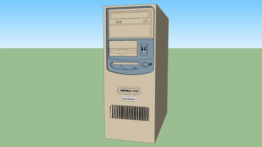 MicronPC.com Millennia (MAX XS) desktop computer | 3D Warehouse