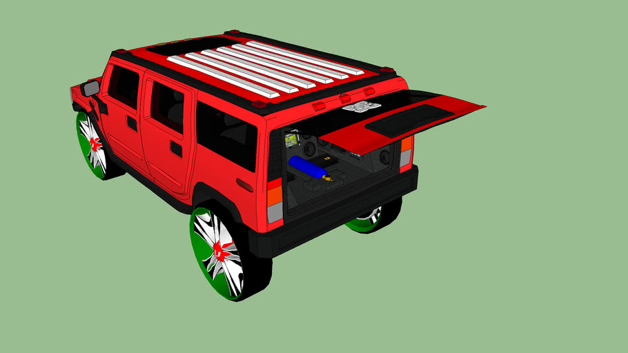 Hummer H2 Custom | 3D Warehouse