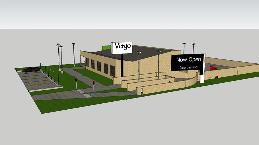 Small shop fully loaded | 3D Warehouse