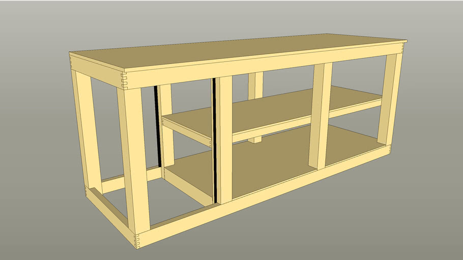 19' home server rack | 3D Warehouse