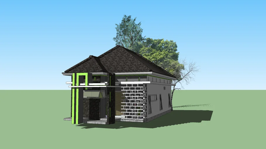 minimalis house 2 | 3D Warehouse