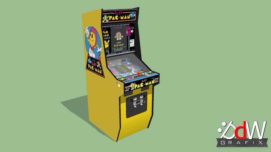 Baby Pac-Man Arcade | 3D Warehouse