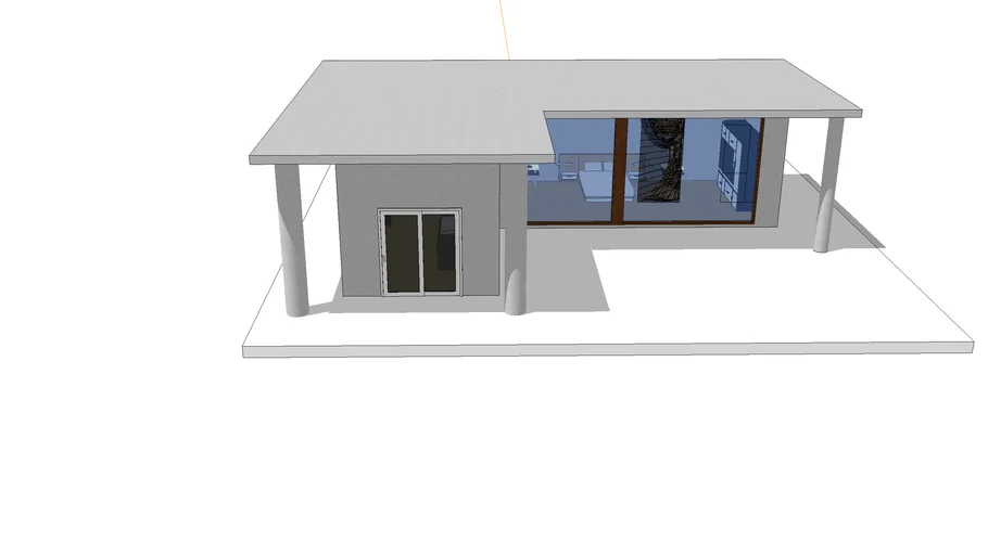 Modern minihouse | 3D Warehouse
