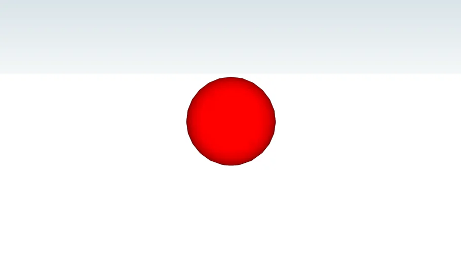 red ball | 3D Warehouse