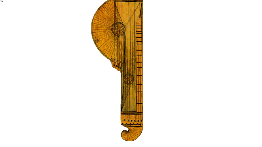 Zither Model | 3D Warehouse