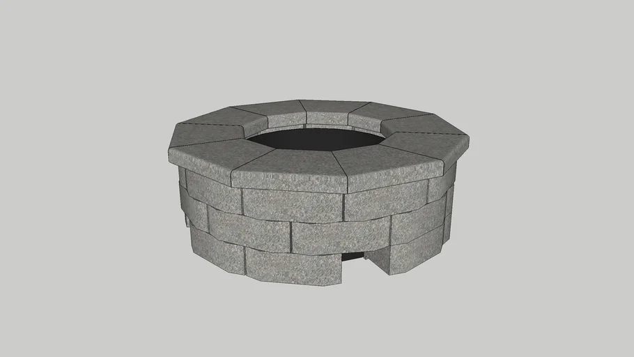 24in Smokeless Fire Pit | 3D Warehouse