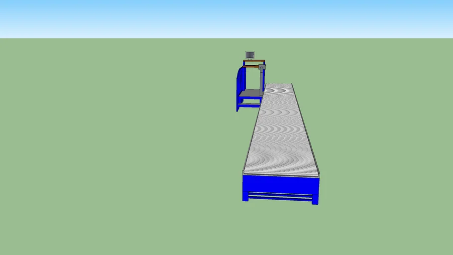 Pallet conveyor | 3D Warehouse