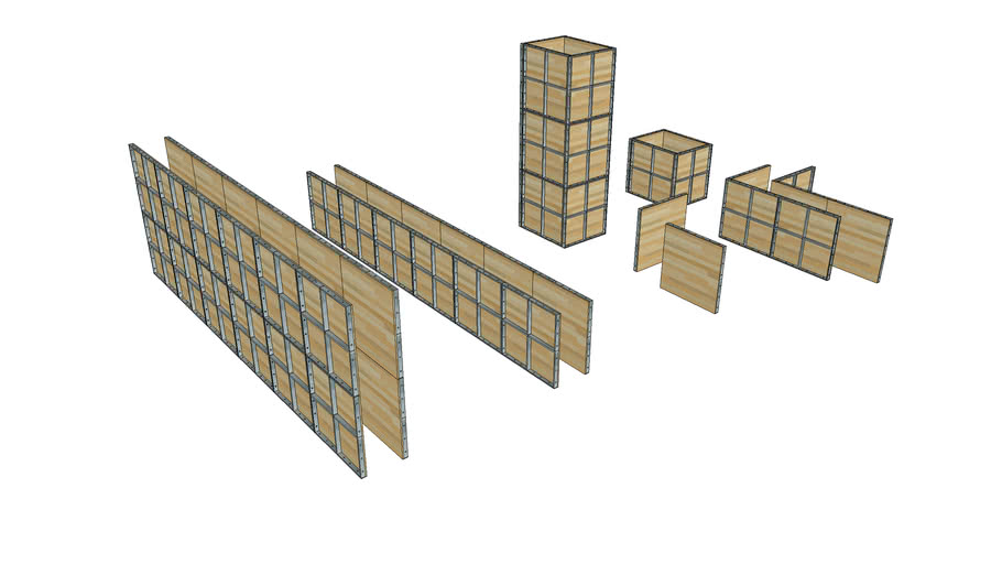 Animated Formwork Types | 3D Warehouse