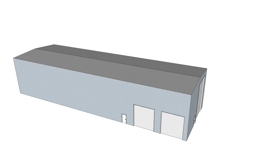 Metal Maintenance Building | 3D Warehouse