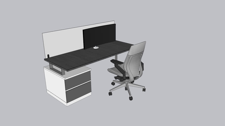 workstations | 3D Warehouse