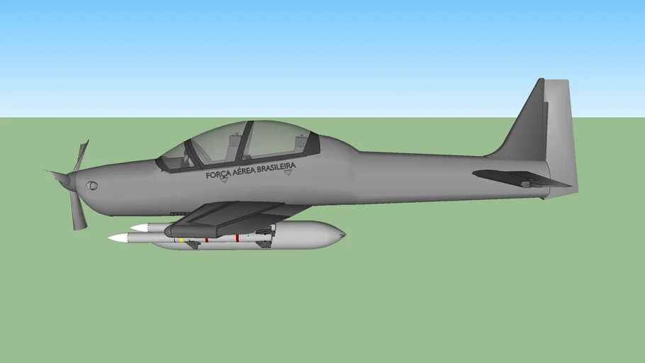 A-29 Super Tucano FAB | 3D Warehouse