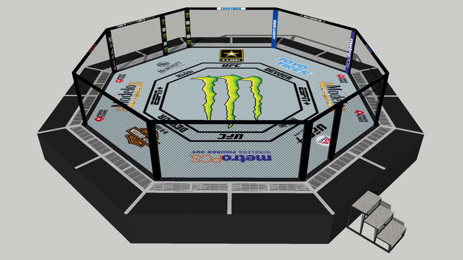 The UFC Octagon | 3D Warehouse