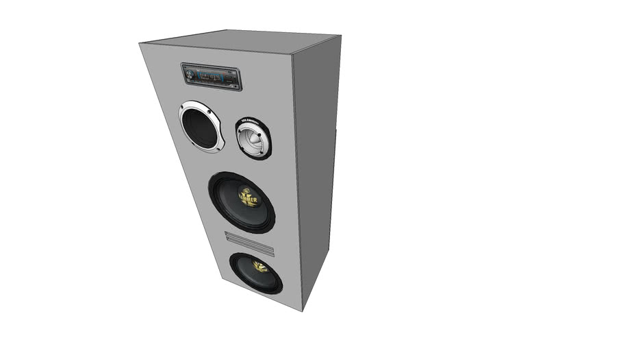 CAIXA DE SOM | 3D Warehouse