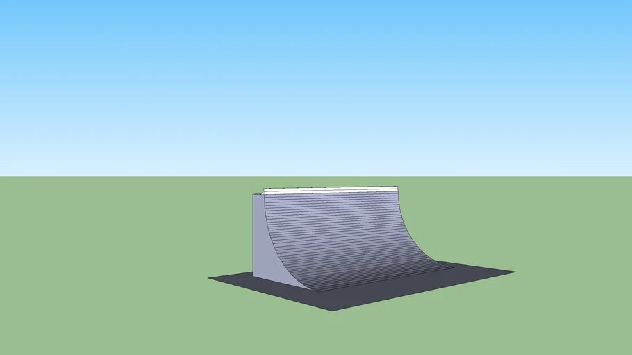 quarter pipe | 3D Warehouse