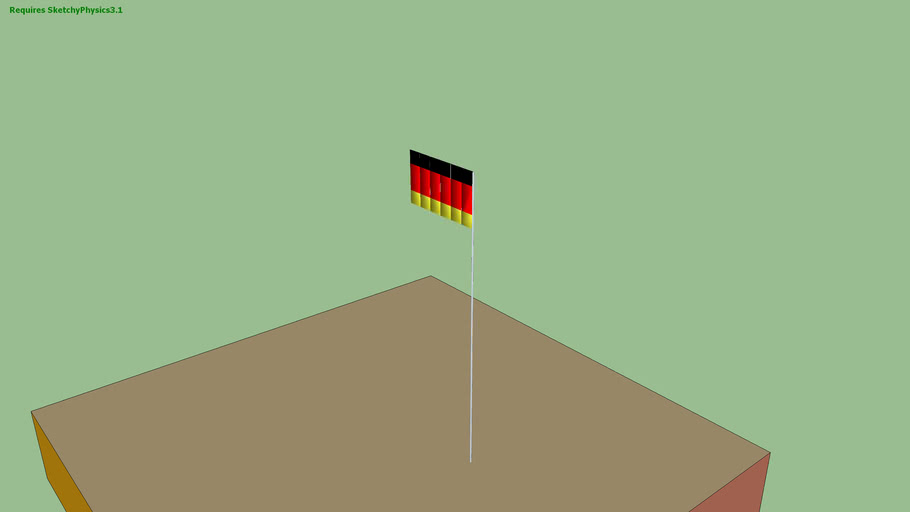 german flag (sketchyphysics) | 3D Warehouse