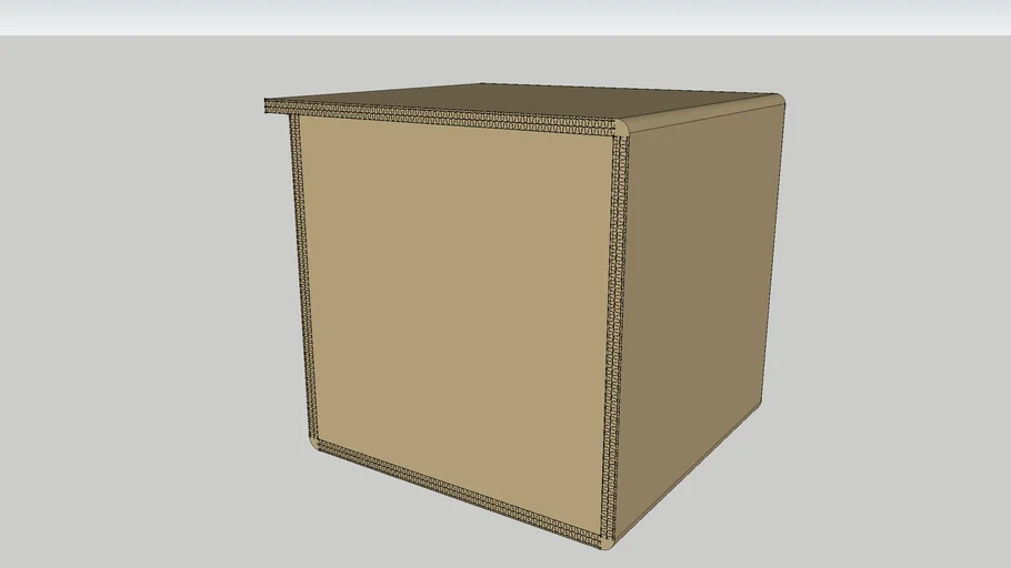 TableBox with corner | 3D Warehouse