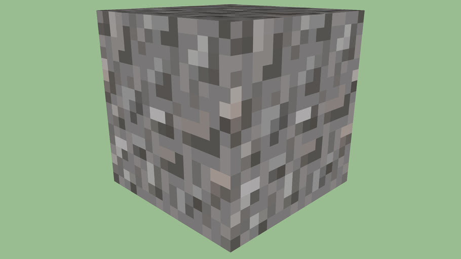 Minecraft Gravel by Zapperier | 3D Warehouse