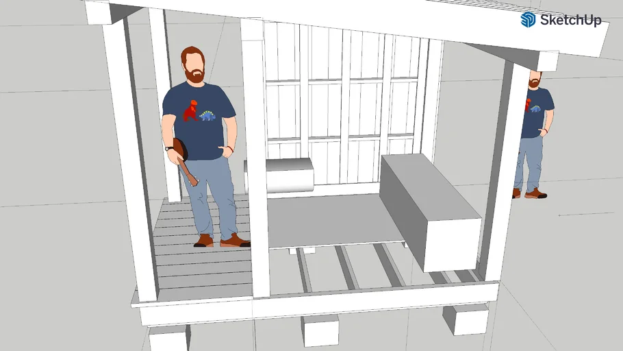 seated man | 3D Warehouse