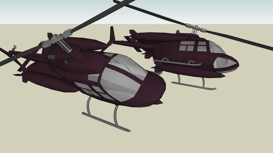 Attack Helicopter | 3D Warehouse