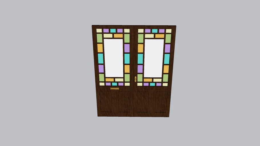 porte double | 3D Warehouse