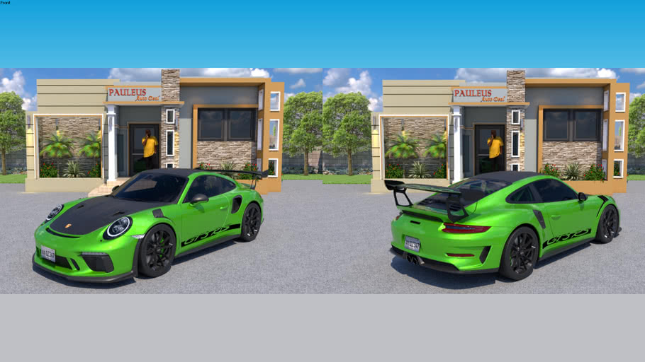 PORSHE GT3 RS CARBON PACK | 3D Warehouse