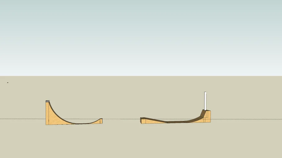 big air ramp | 3D Warehouse